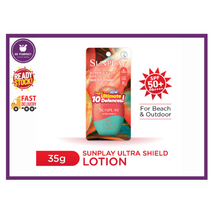 SUNPLAY 130 ULTRA SHIELD SUNSCREEN SPF50+ PA++++ | Shopee Malaysia