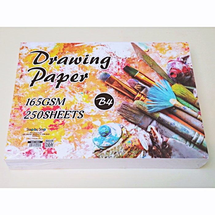 Drawing Paper B4 250 sheets (100gsm/135gsm/165gsm) | Shopee Malaysia