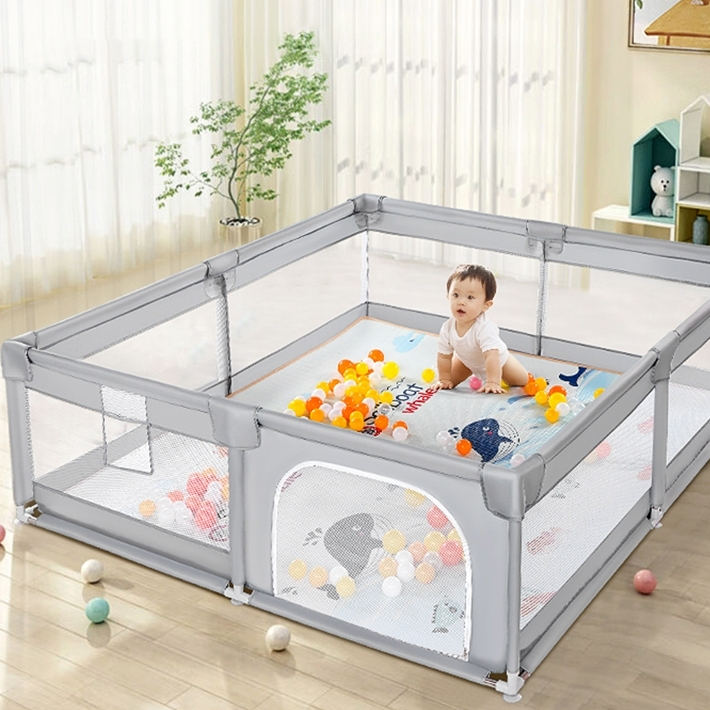 Playpen baby fence playground foldable pagar baby safety murah kandang ...