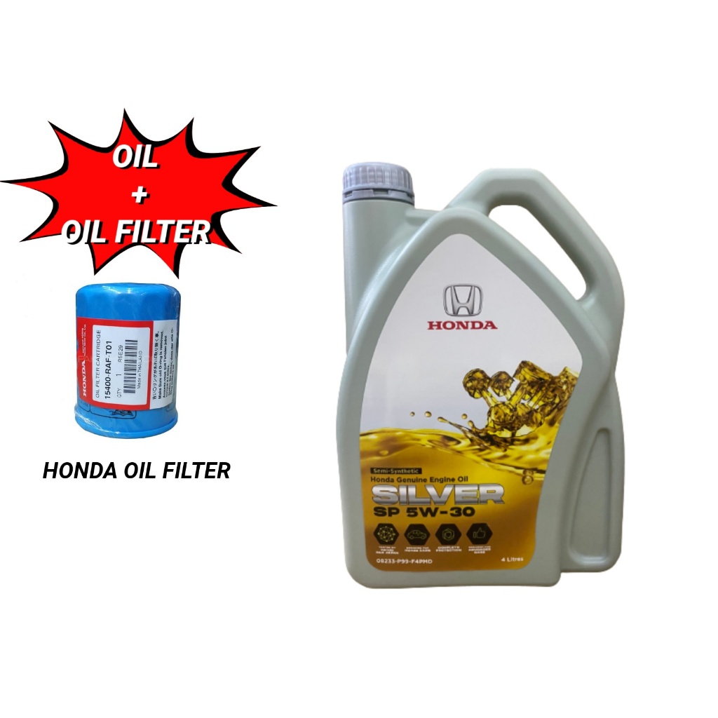 HONDA 5W30 SEMI SYNTHETIC ENGINE OIL SP 5W-30 (4L) | Shopee Malaysia