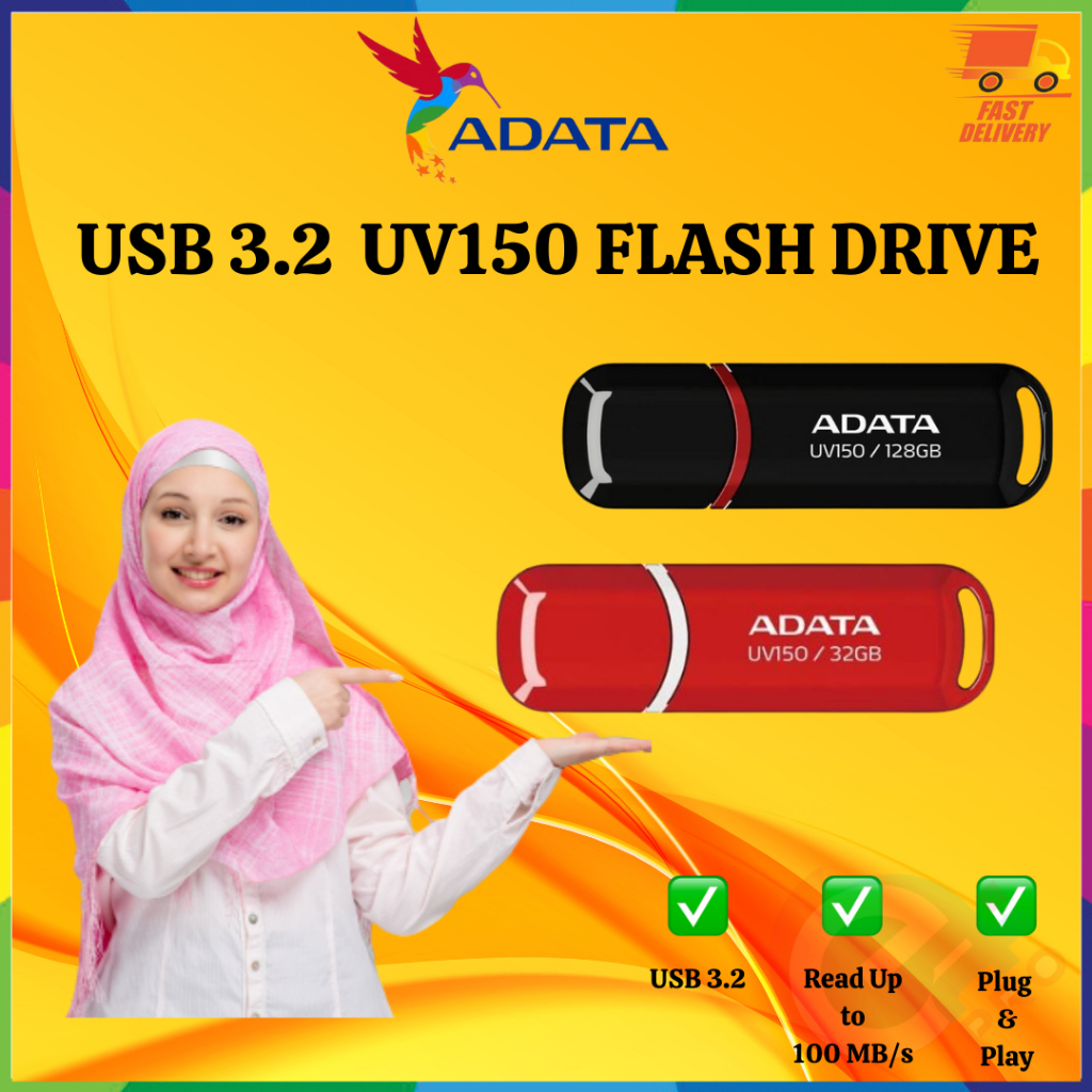 ADATA UFD USB 3.2 UV150 FLASH DRIVE - BLACK/RED (64GB/128GB) | Shopee ... ADATA UFD USB 3.2 UV150 FLASH DRIVE - BLACK/RED (64GB/128GB) | Shopee ...