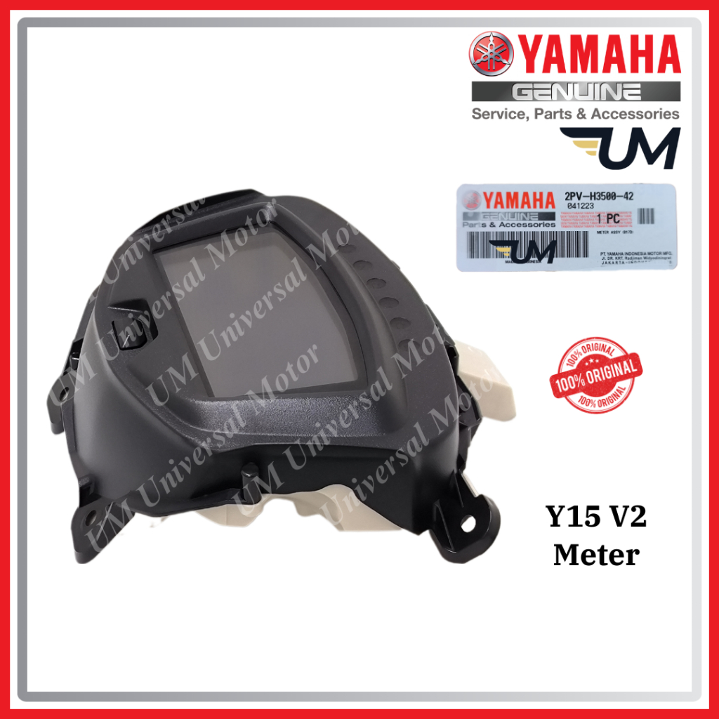100% ORIGINAL YAMAHA Y15 Y15ZR V2 METER [ 2PV-H3500-42 ] DIGITAL SPEEDOMETER ASSY YSUKU Y15Z ...