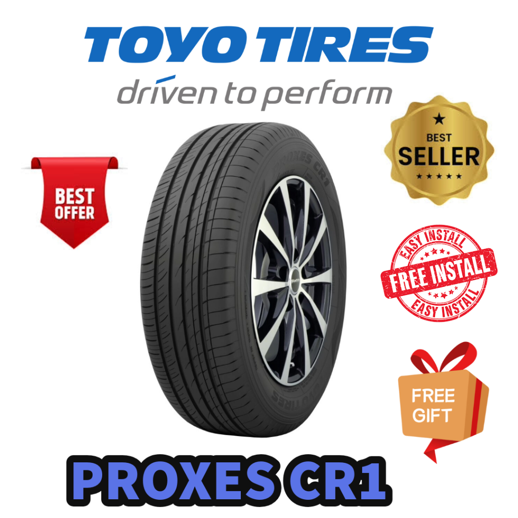 185/60/16 195/60/16 205/60/16 TOYO PROXES CR1 MYTYRE (INSTALLATION & DELIVERY) (100% New) (100% ...