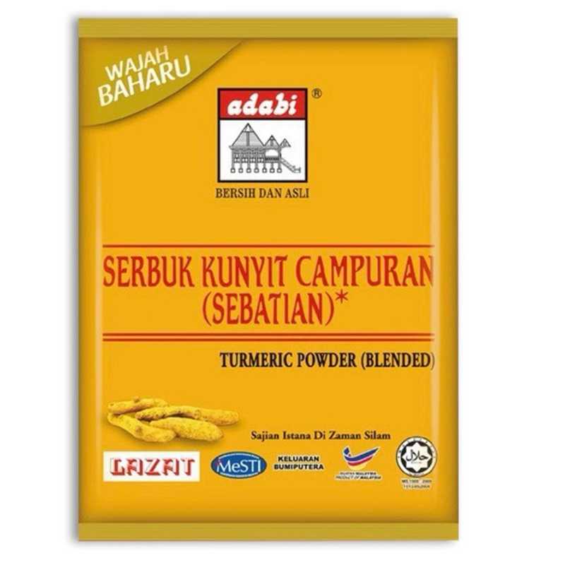 ADABI SERBUK KUNYIT CAMPURAN 500g // 1KG | Shopee Malaysia