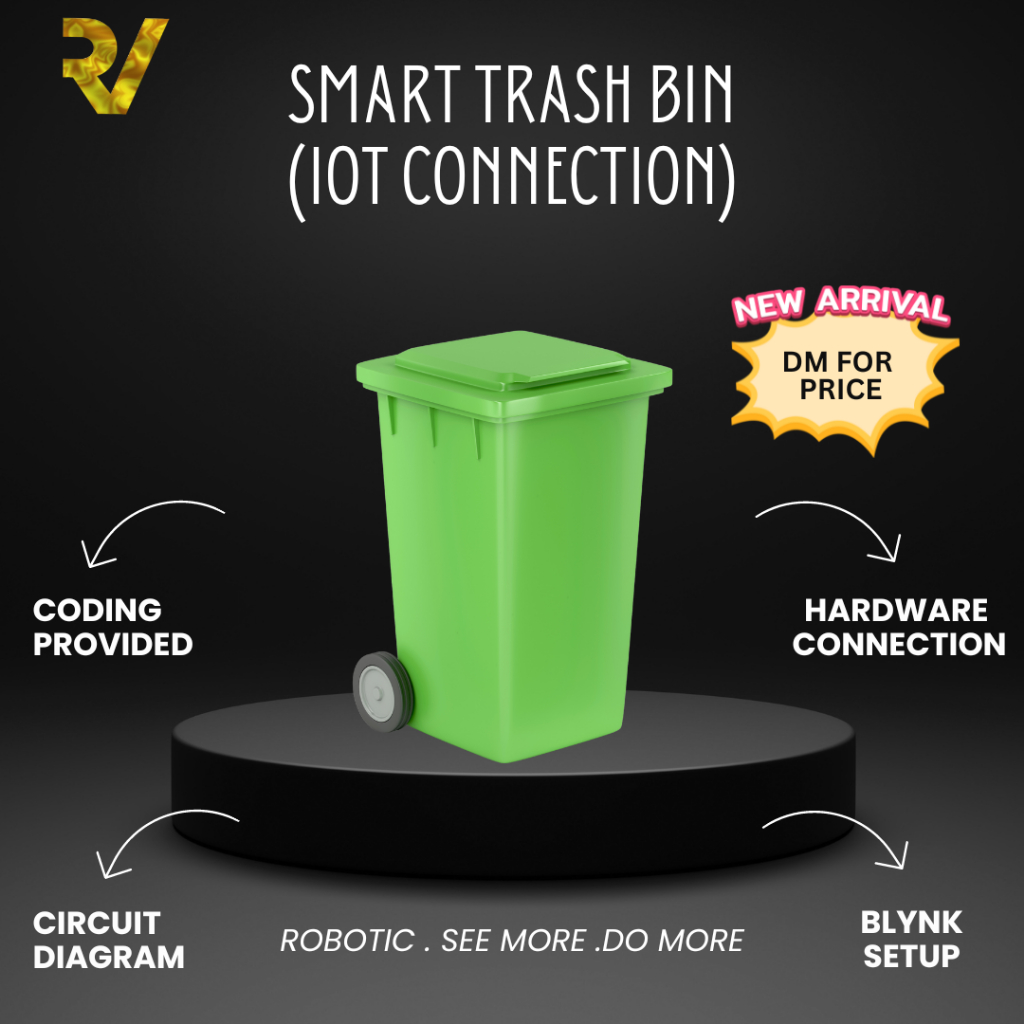 Smart Dustbin | ESP32 | ARDUINO UNO | Blynk IoT | FYP | | Shopee Malaysia Smart Dustbin | ESP32 | ARDUINO UNO | Blynk IoT | FYP | | Shopee Malaysia