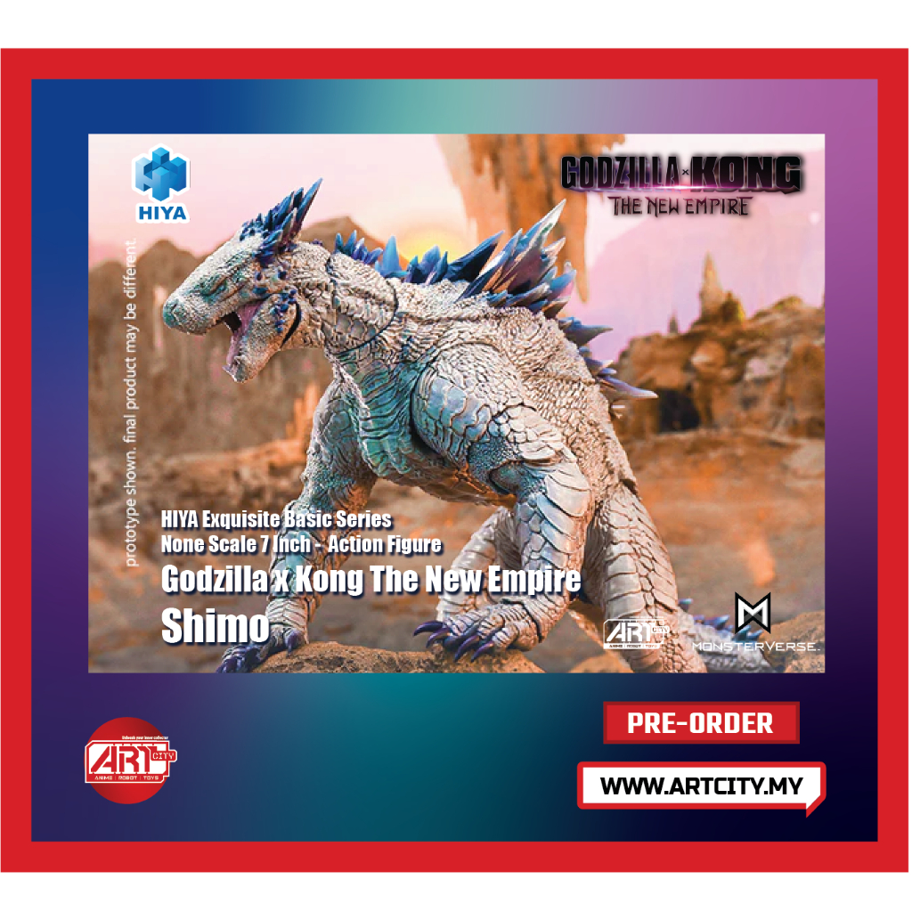 Hiya Toys - Exquisite Basic Series - Shimo - Godzilla x Kong The New ...