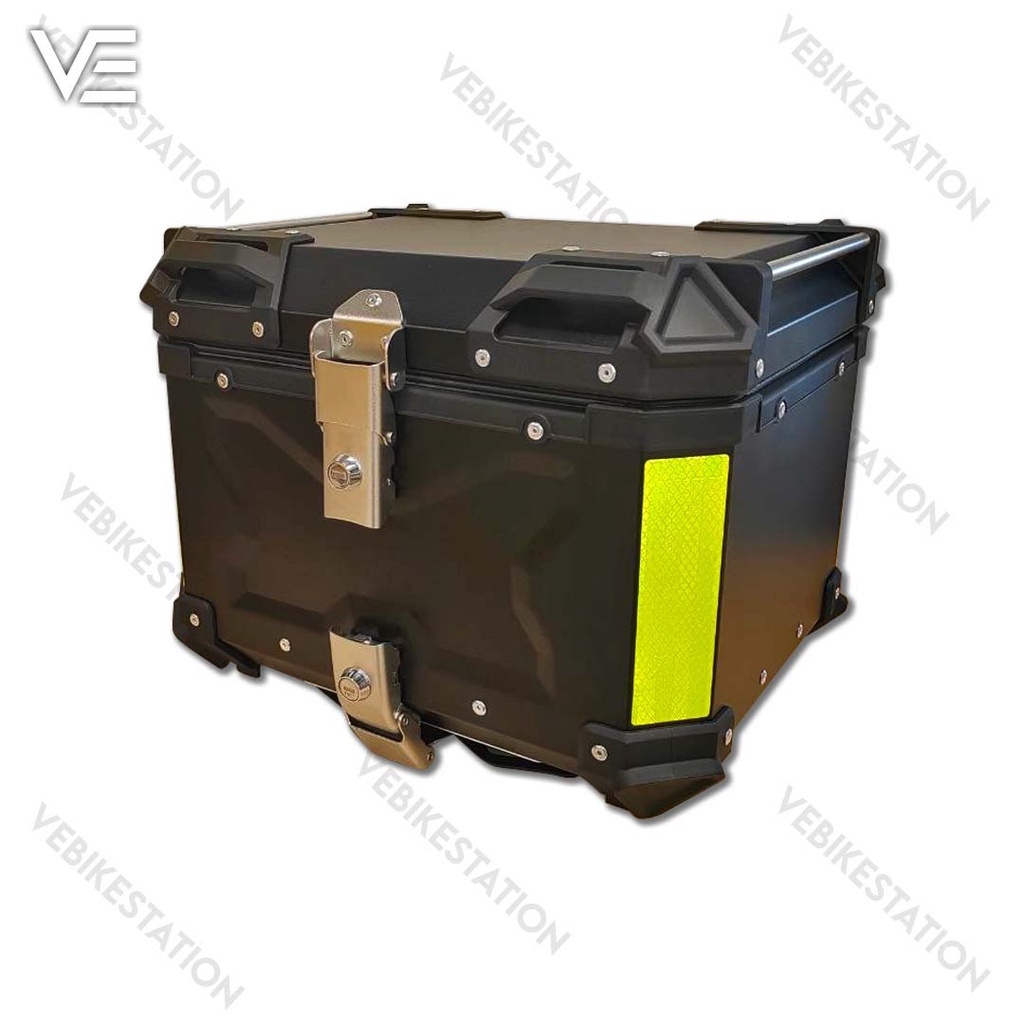 100% ORI} EMS ADVENTURE TOP BOX ALUMINIUM X 45 / 28 / 32 LITER BLACK ...