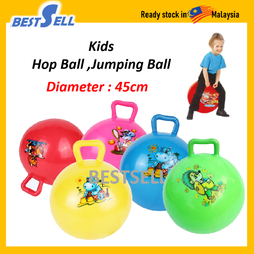 45cm Kids Inflatable Hopping Jumping Ball Children Hop Ball Children ...