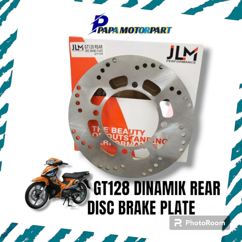 MODENAS GT128 REAR DINAMIK 120 REAR DISC BRAKE PLATE PILING DISC ...