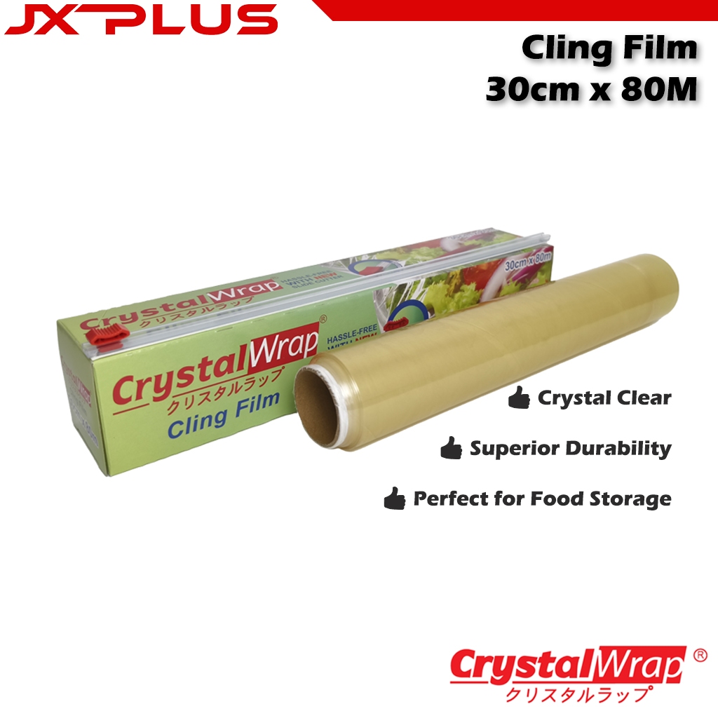 Crystalwrap Cling Film 80M Catering Film Plastic Wrap Plastik Wrap with ...