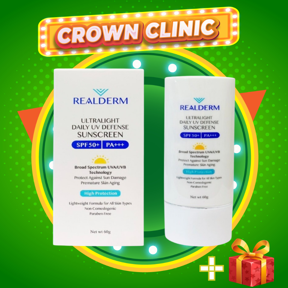 RealDerm Ultralight Sunscreen SPF50+/PA+++ (60G) | Shopee Malaysia