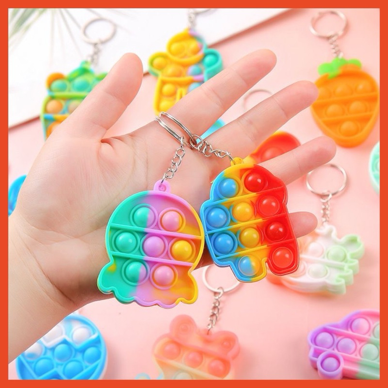 🇲🇾🔥KL POP IT/Keychain/Reward GIFT/Fidget Toy/Pendant/strees relief/BAG ...