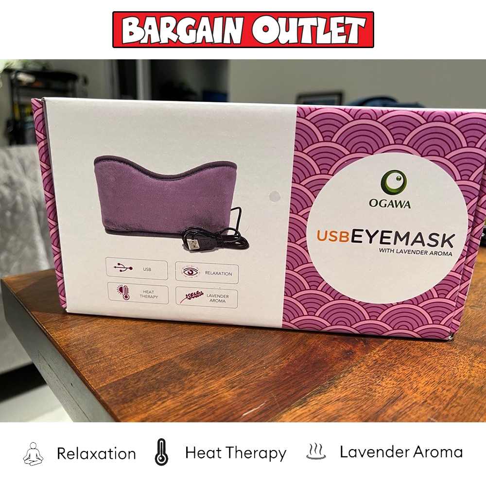 OGAWA USB Eye Mask | increase blood flow and tension relief ( Lavender ...