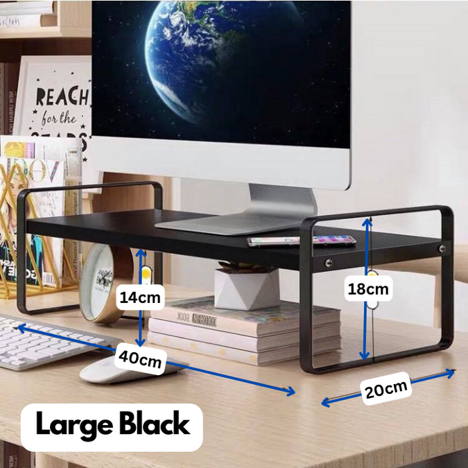 PC Stand Computer Monitor Screen Increased Shelf Computer Stand Desktop ...