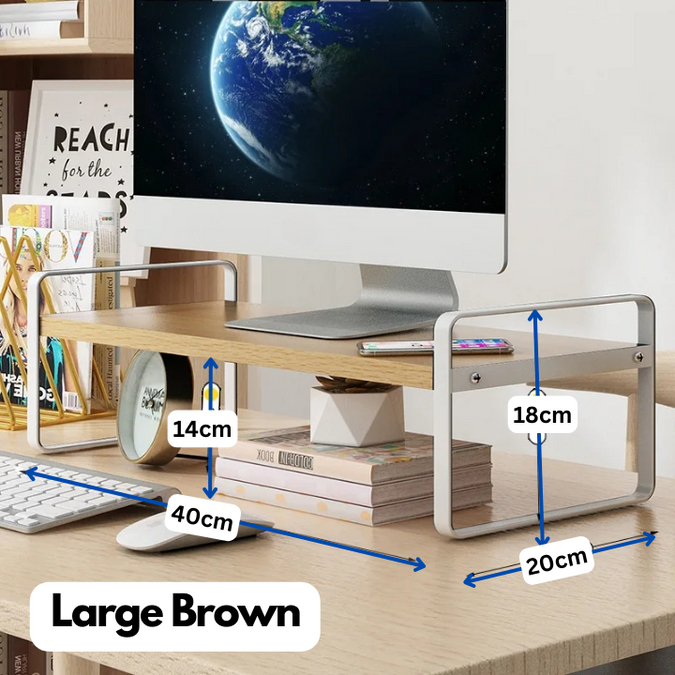 PC Stand Computer Monitor Screen Increased Shelf Computer Stand Desktop ...