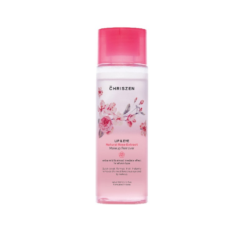(COD) Lip & Eye Natural Rose Extract Makeup Remover (110ml) | Shopee ...