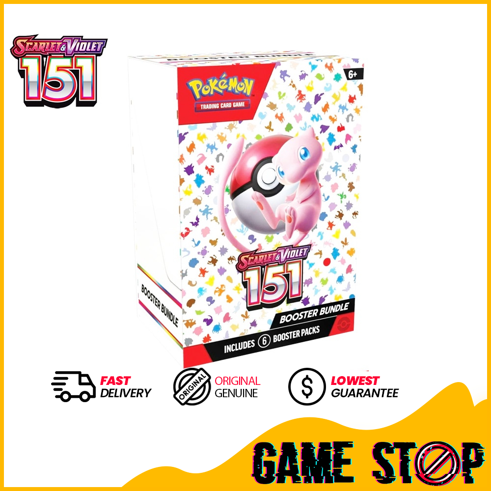 Pokemon Tcg Scarlet & Violet SV3.5 151 Booster Bundle | Shopee Malaysia