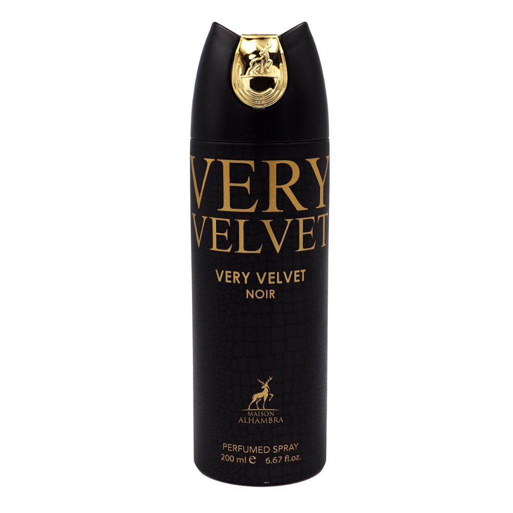Alhambra Very Velvet Noir Body Spray 200ml | Shopee Malaysia