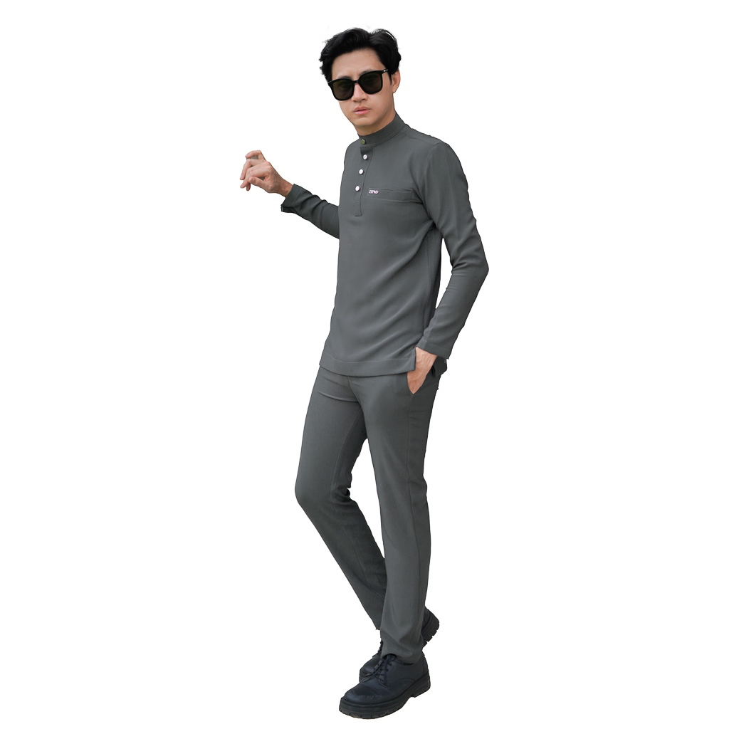Amar Baju Melayu - Dark Grey By Zefiks | Shopee Malaysia
