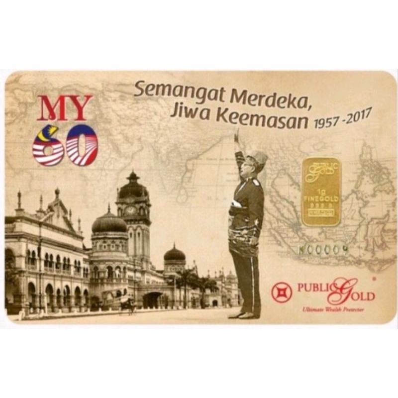 GOLD BAR MERDEKA MY60 | Shopee Malaysia