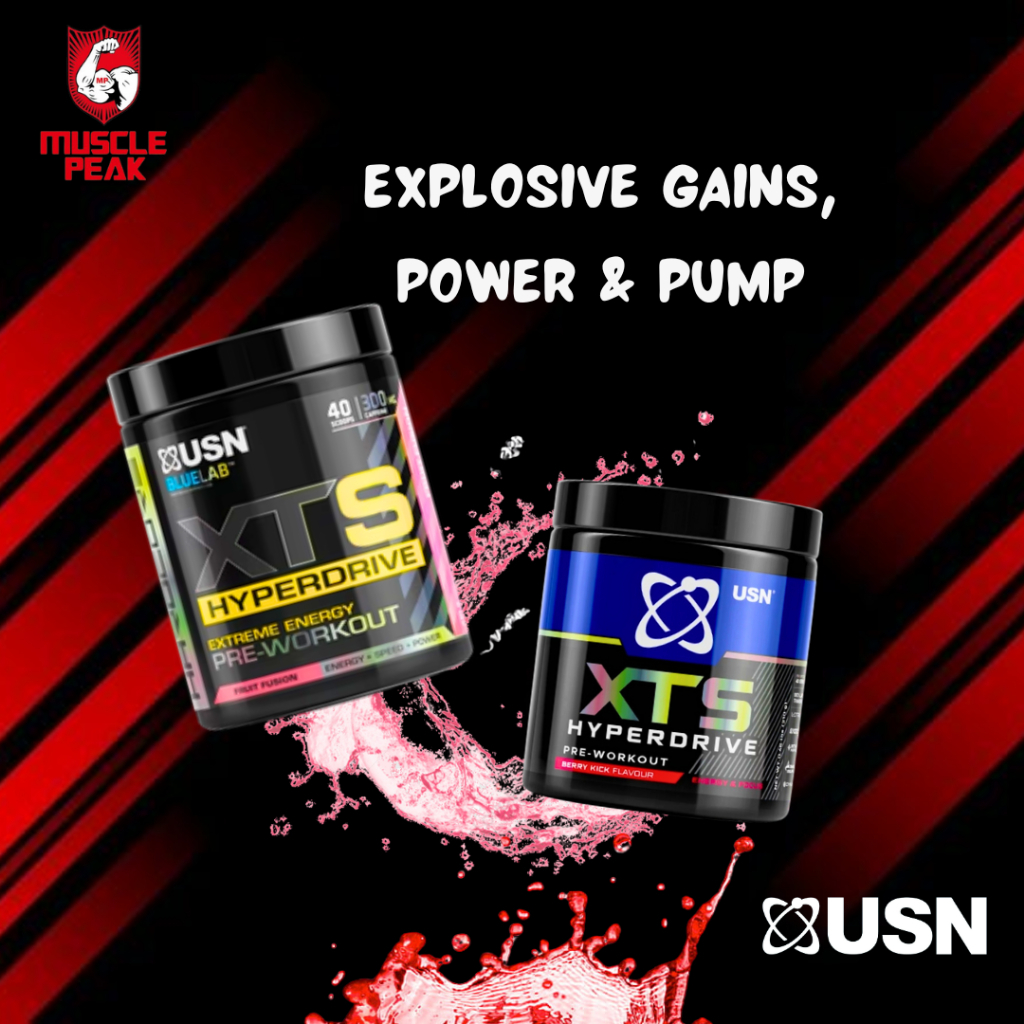 USN XTS Hyperdrive Pre-workout Extreme Energy | Shopee Malaysia