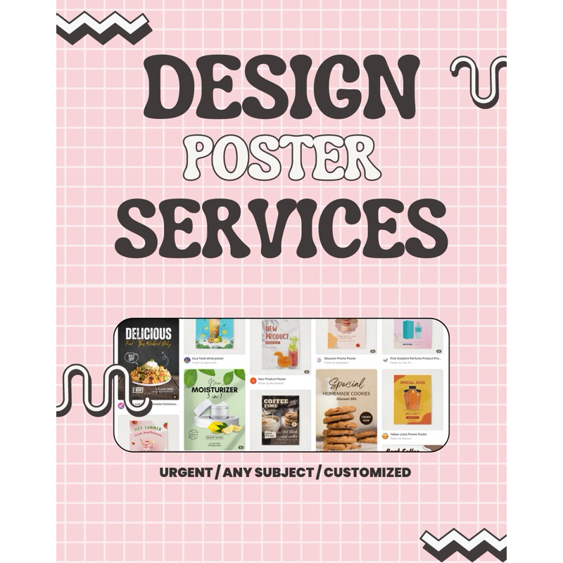 POSTER DESIGN SERVICES / HELPER | Shopee Malaysia