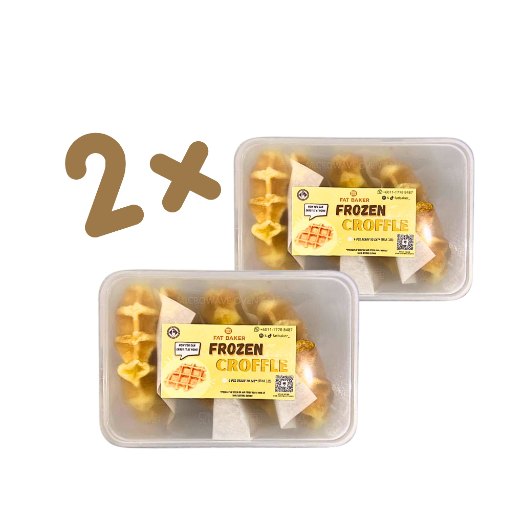 Fat Baker Frozen Croffles x 2 packs (8pcs) | Shopee Malaysia