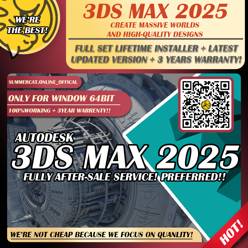 Latest version🔥3ds Max Course 【Vray 7 𝐌𝐚𝐭𝐞𝐫𝐢𝐚𝐥 𝐋𝐢𝐛𝐫𝐚𝐫𝐲 𝐄𝐧𝐚𝐛𝐥𝐞 】Lifetime ...