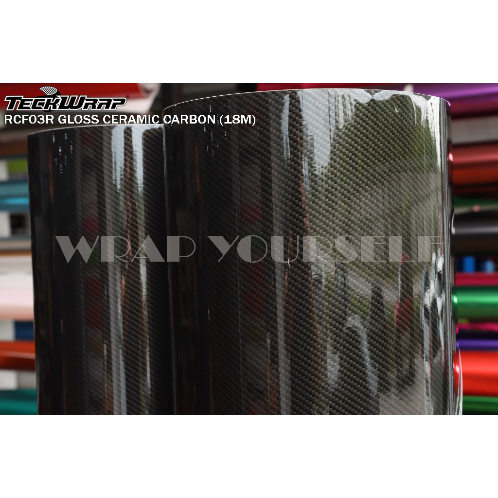 Teckwrap RCF03R Ceramic Carbon Fiber - TeckWrap USA Kevlar Fiber Wrap ...