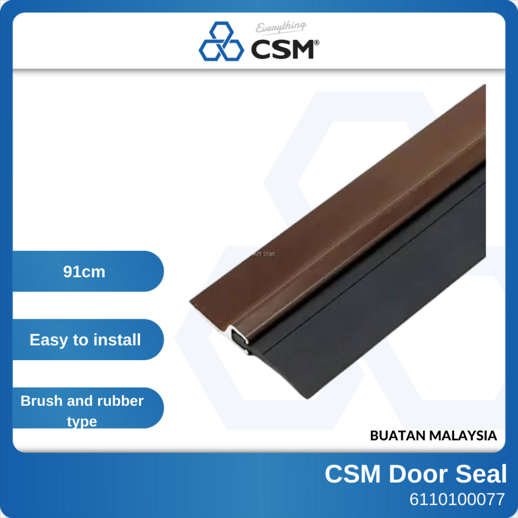 Brush Rubber Door Seal 91cm Bottom Seal | Shopee Malaysia