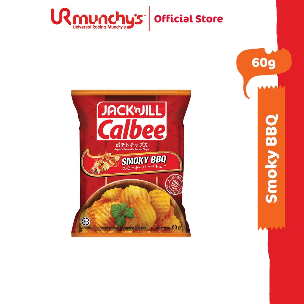 Jack ‘n Jill Calbee - Smoky BBQ (60g) | Shopee Malaysia