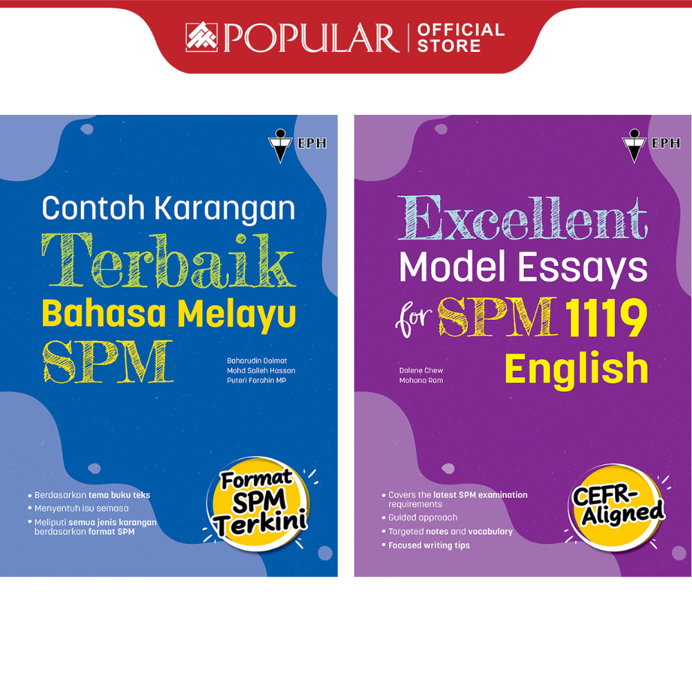 EPH Rujukan / Reference: Contoh Karangan Terbaik SPM / Excellent Model Essays SPM | Shopee Malaysia