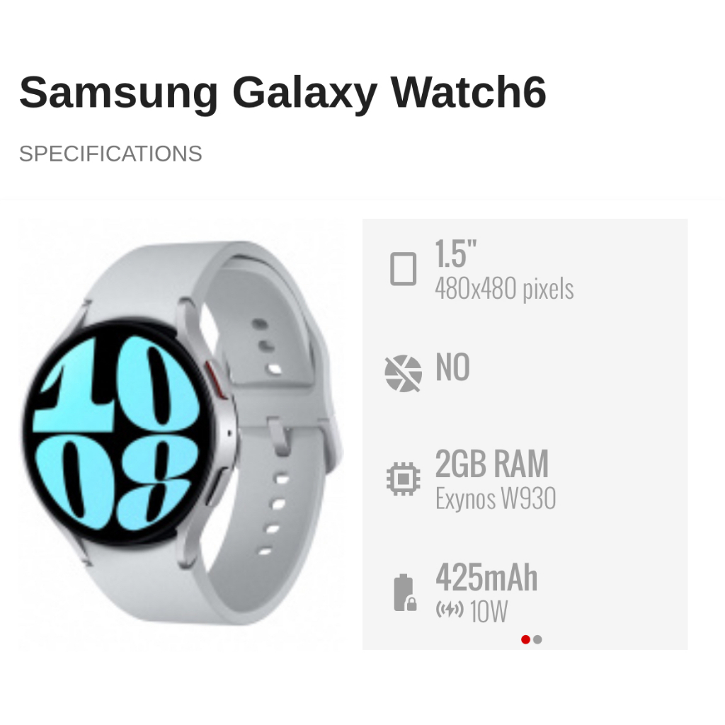 Samsung Galaxy Watch 6 BT 44mm(R940) || Watch 6 Classic BT 43mm(R950 ...