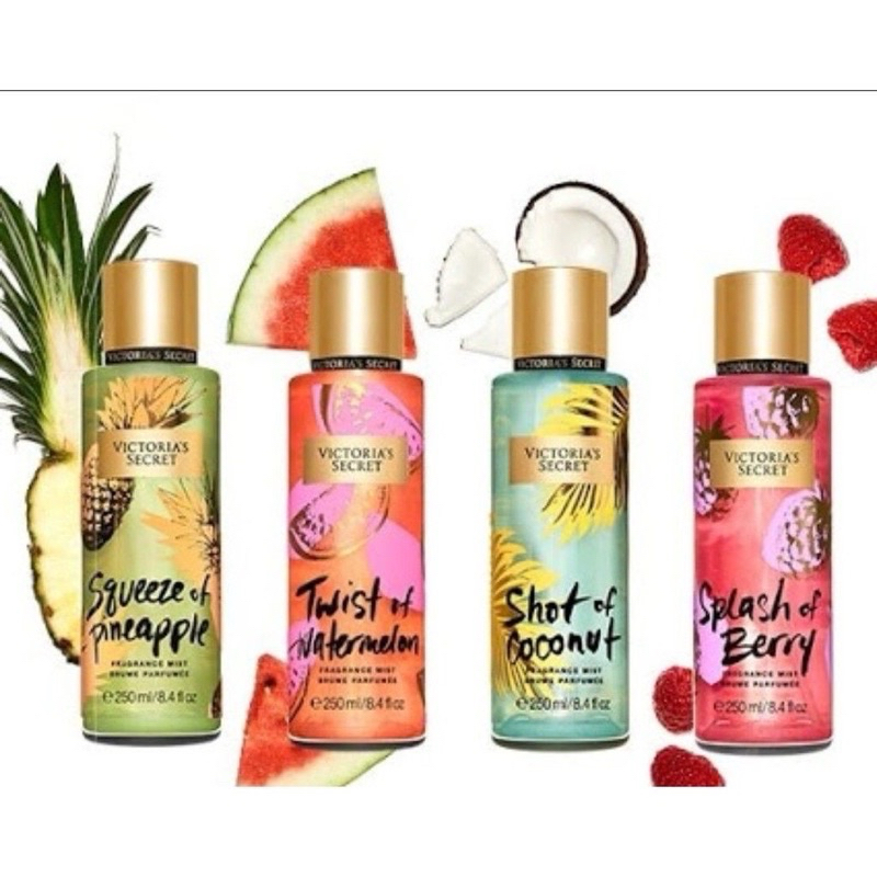 Victoria’s Secret Fine Fragrance Mist Squeeze of Pineapple, Twist of ...