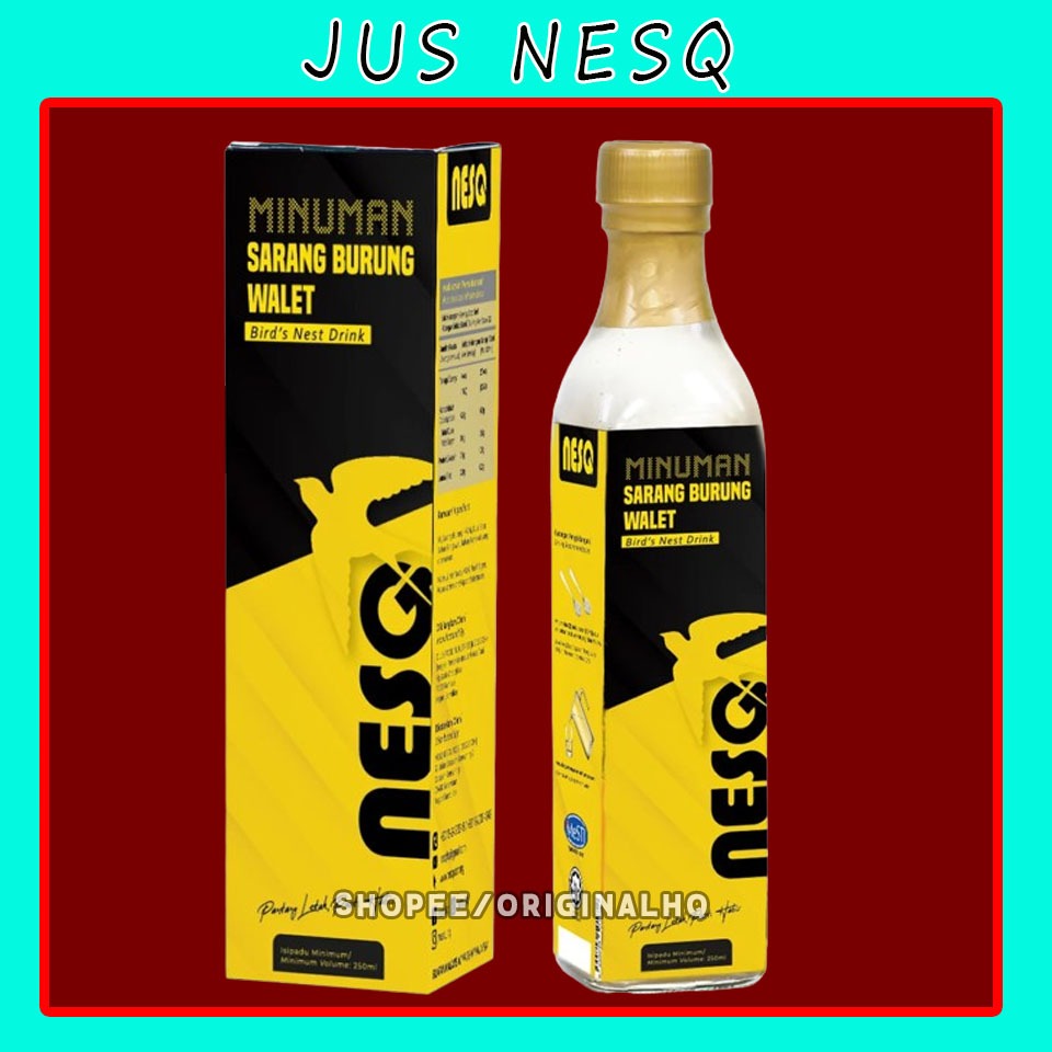JUS NESQ -Pati sarang burung walet (edisi 250ML) | Shopee Malaysia