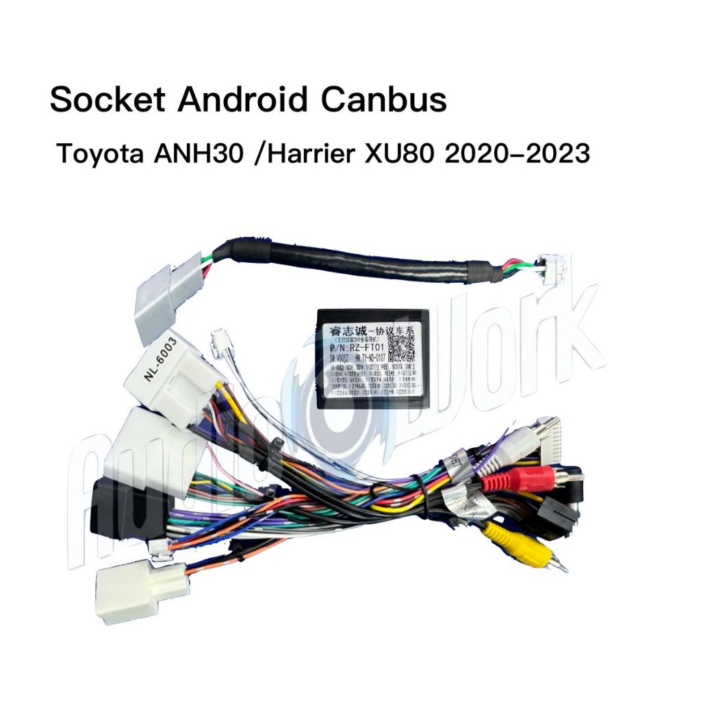 （Soket hos navigasi Android ）Socket Android With Canbus Toyota ANH30 VELLFIRE OR ALPHARD 2020 ...