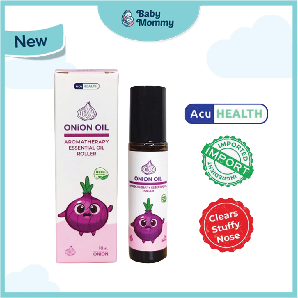 Babymommy👶Acu Health Onion Oil Roller 10ml Aromatherapy Essential Oil ...