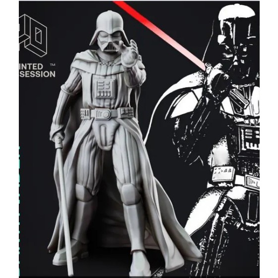 【3D】《 Darth Vader 》 Starwars - 30cm～ 3D STL File for PLA ABS Filament ...