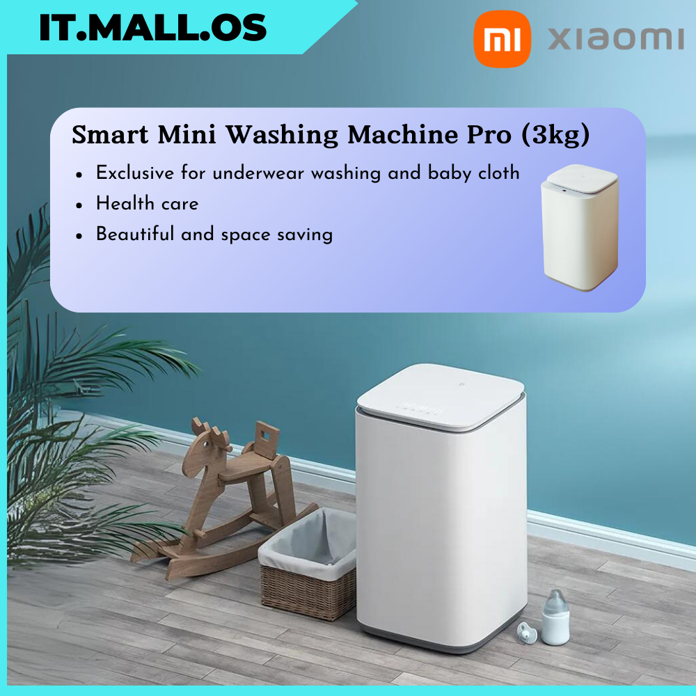 Xiaomi Mi Smart Mini Washing Machine Pro (3kg) | Shopee Malaysia
