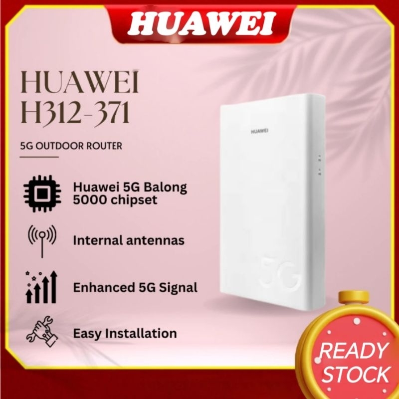 Huawei H312-371 5G CPE Outdoor/Indoor NSA SA Router Modem | Shopee Malaysia