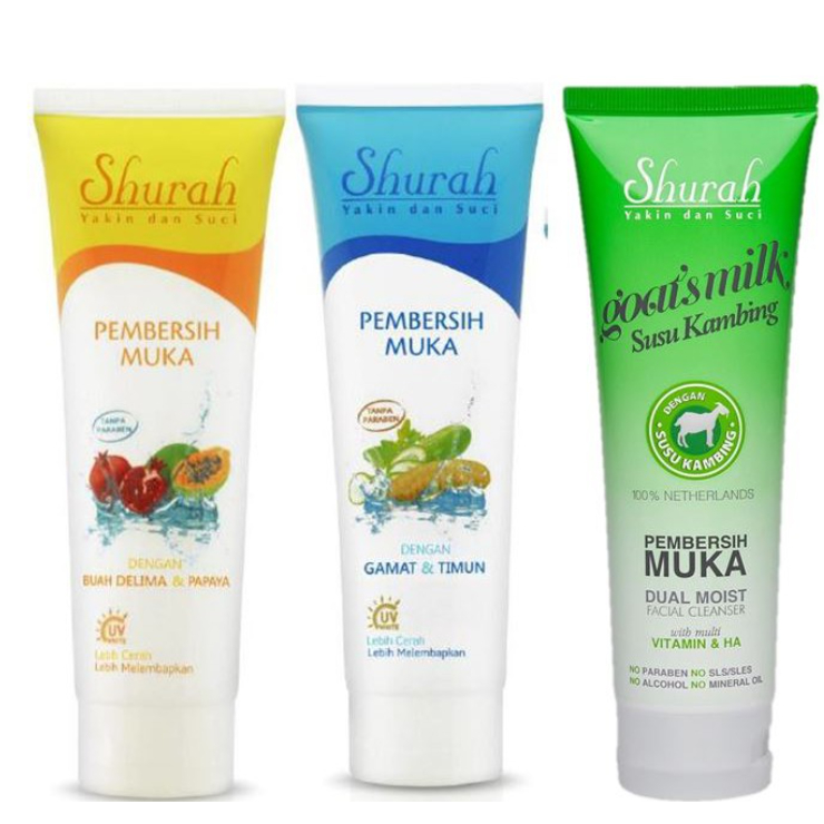 Shurah Pembersih Muka 50G / 100G | Shopee Malaysia