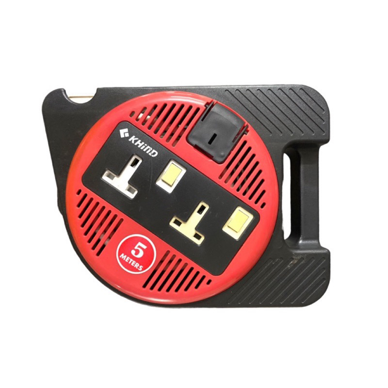 [Stock Clearance]2plug socket holder Khind Reel Cable extension box 5 ...