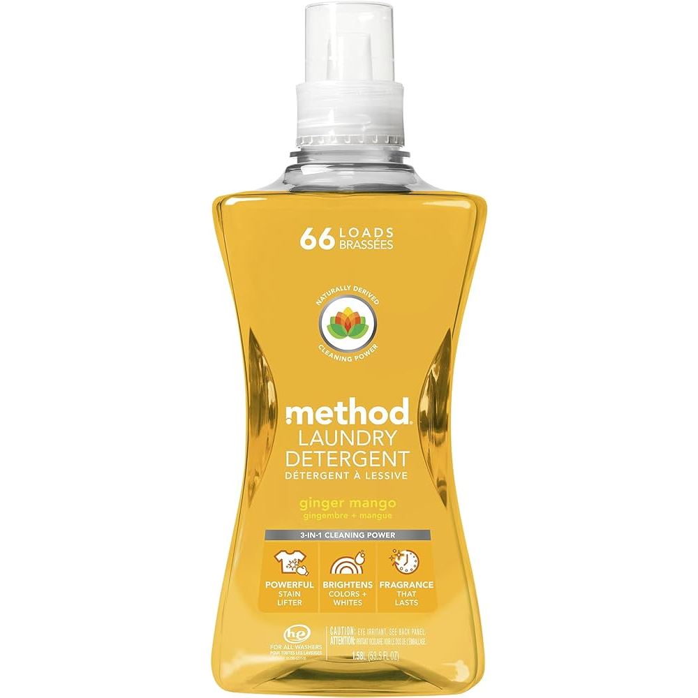🇺🇸 METHOD Laundry Detergent Ginger Mango - 1.58 Litre | Shopee Malaysia