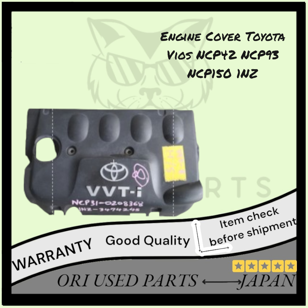 Engine Cover Toyota Vios NCP42 NCP93 NCP150 1NZ | Shopee Malaysia