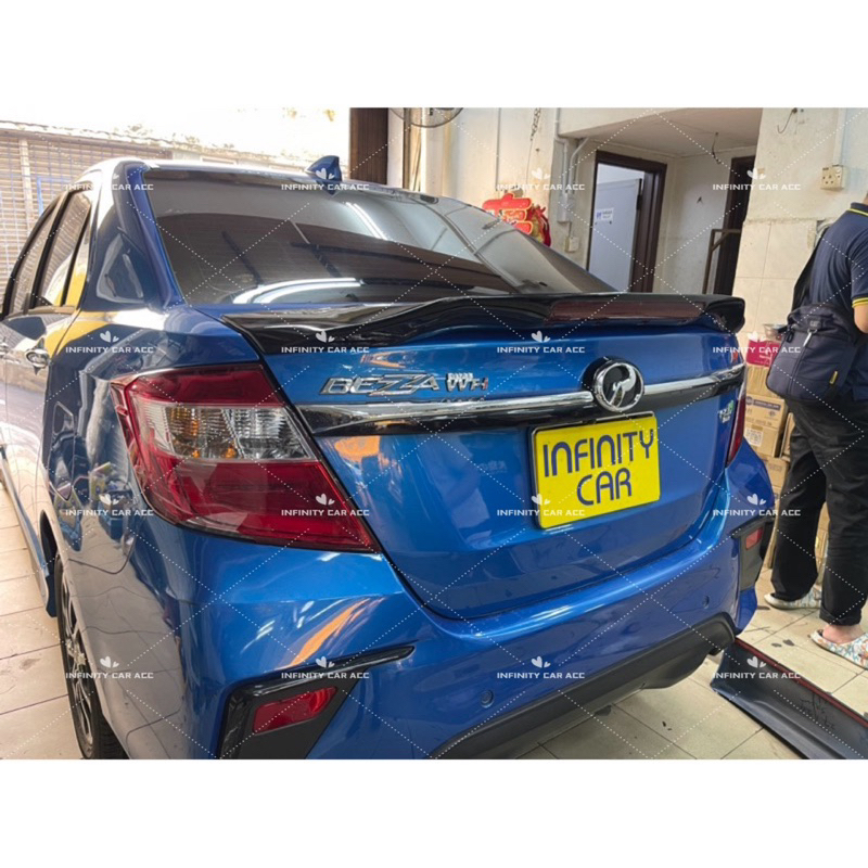Perodua Bezza Gear Up Plus DuckTail Duck Tail lip spoiler | Shopee Malaysia