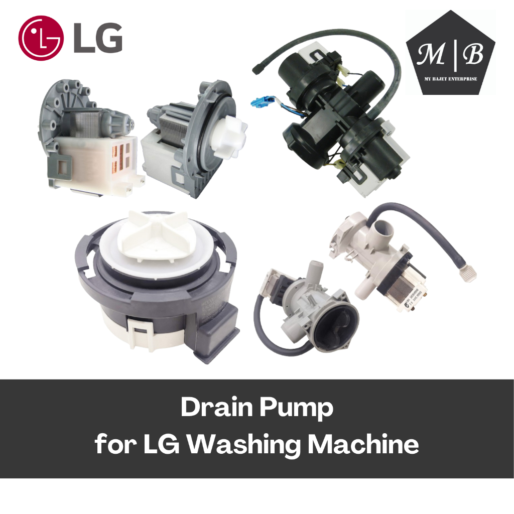 [𝐑𝐄𝐀𝐃𝐘 𝐒𝐓𝐎𝐂𝐊] LG Front Load Washing Machine Drain Pump EAU64082902 ...