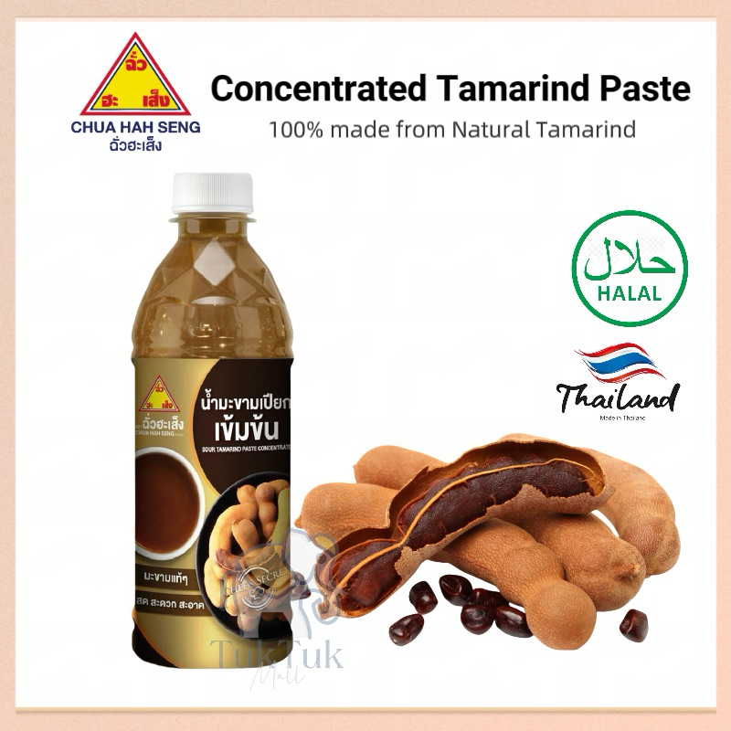 New Stock 🇹🇭 Concentrated Tamarind Paste 380ml Asam Paste From Chua Hah ...
