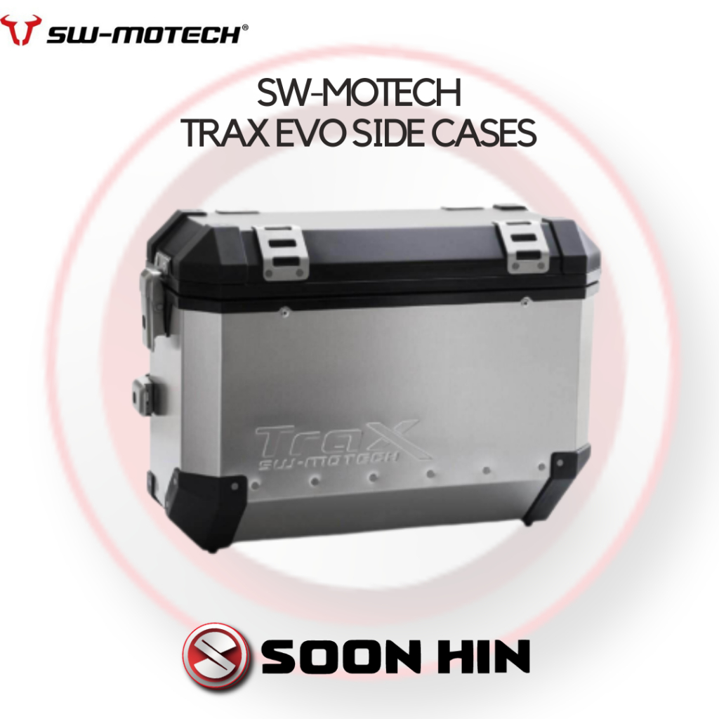 SWMOTECH TRAX SIDE BOX [Ready Stock] Aluminium Side Box Sw-Motech ...