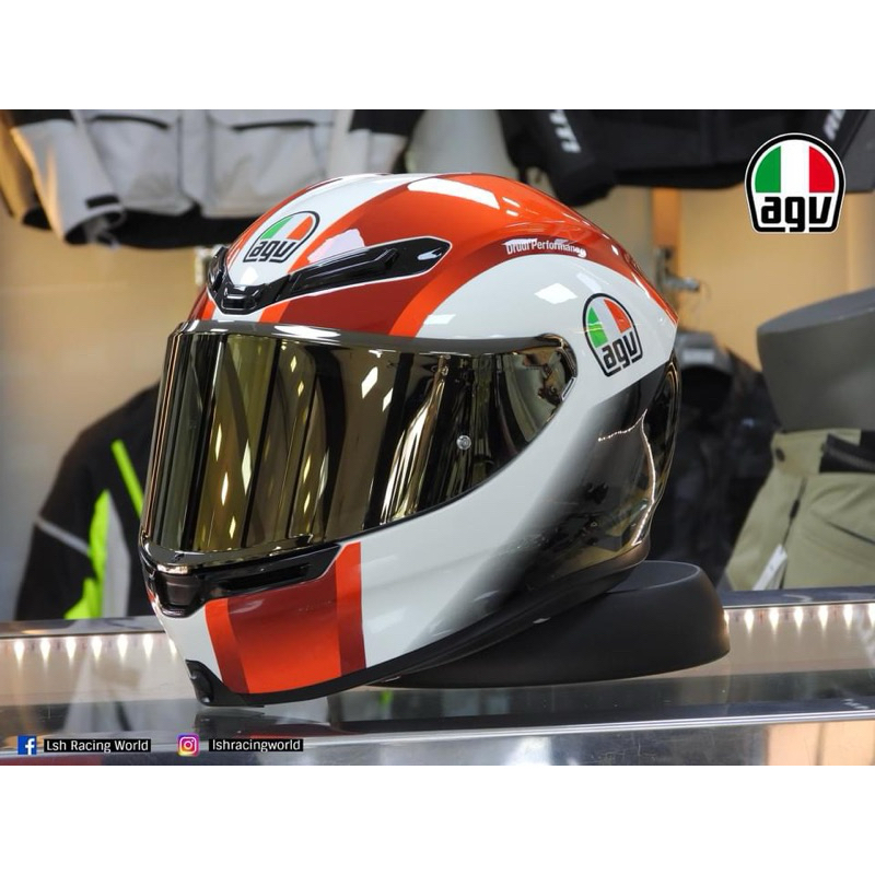 AGV K6 SIC 58 Helmet (Color Visor Sold Separately) | Shopee Malaysia