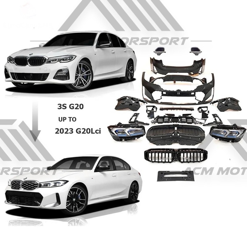 Bmw g20 conversion facelift bodykit | Shopee Malaysia